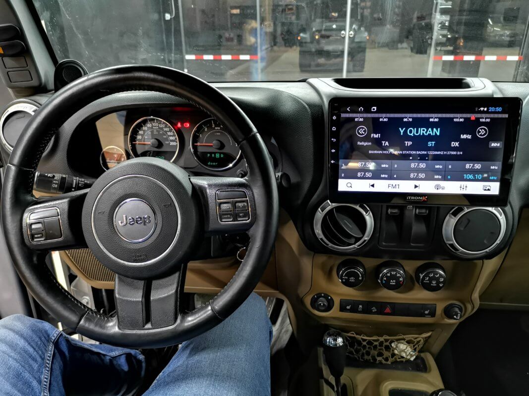10INCH JEEP WRANGLER JK ANDROID SCREEN - Itronix Electronics